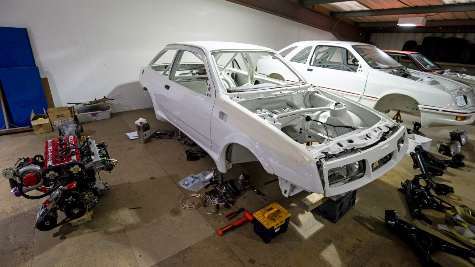 First new Group A-spec Ford Sierra RS500 is ready to race