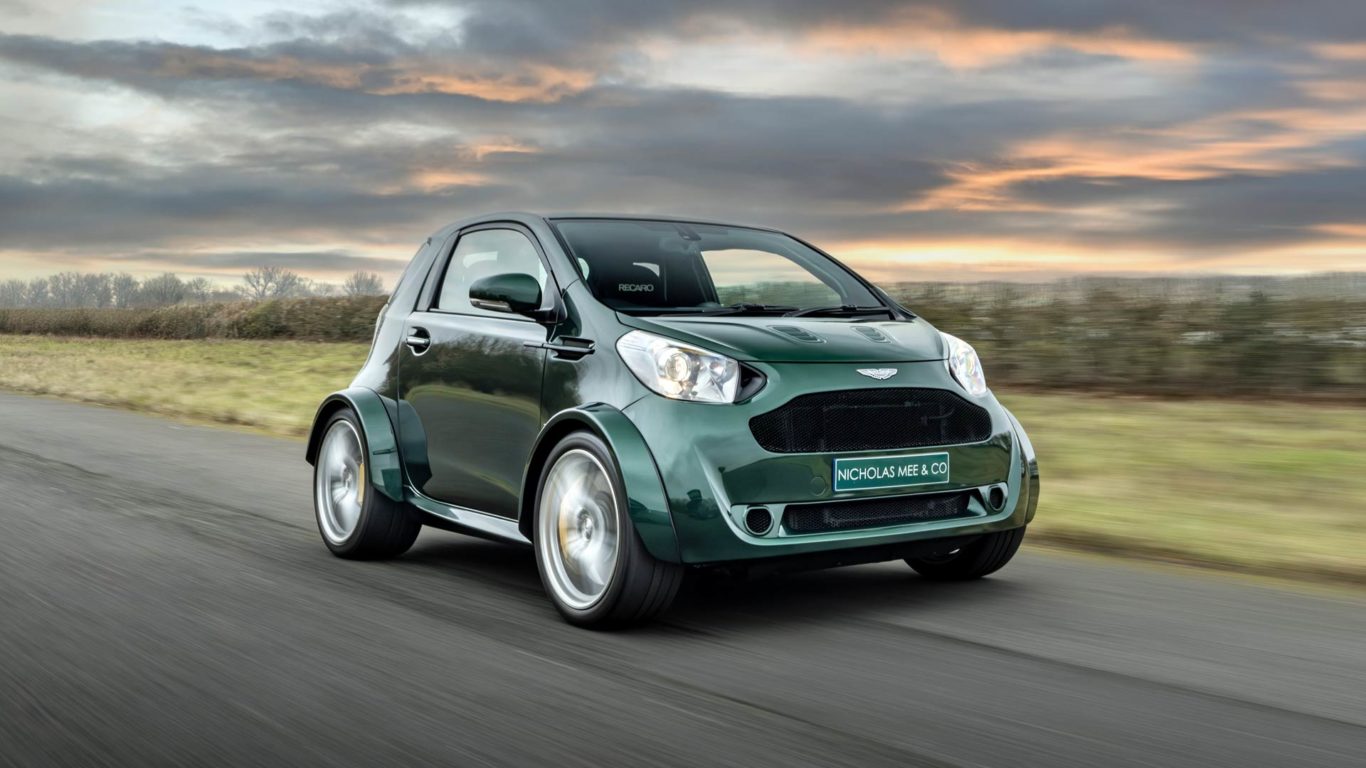 Bonkers 430hp V8-powered Aston Martin Cygnet is for sale