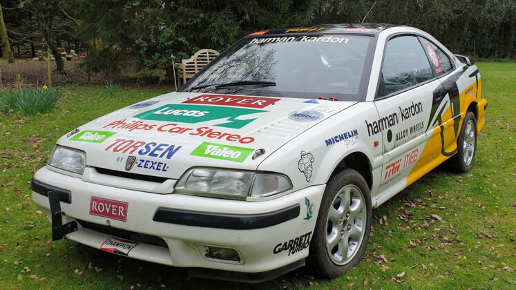 Rover 220 Turbo that holds 36 land speed records is up for auction